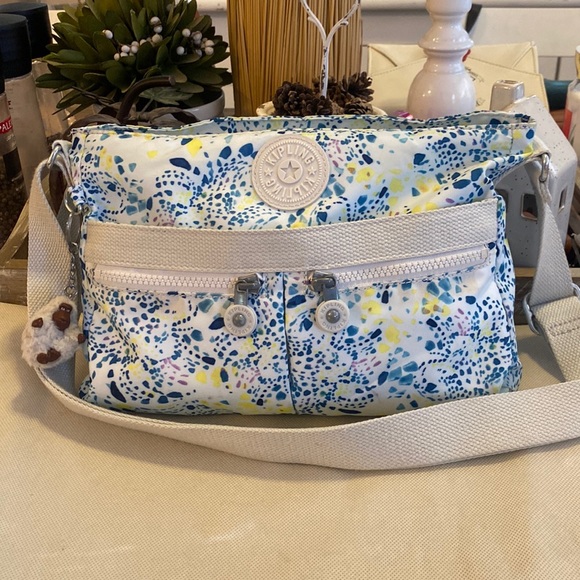 Kipling | Bags | Kipling Live Light Angie Nylon Crossbody With ...